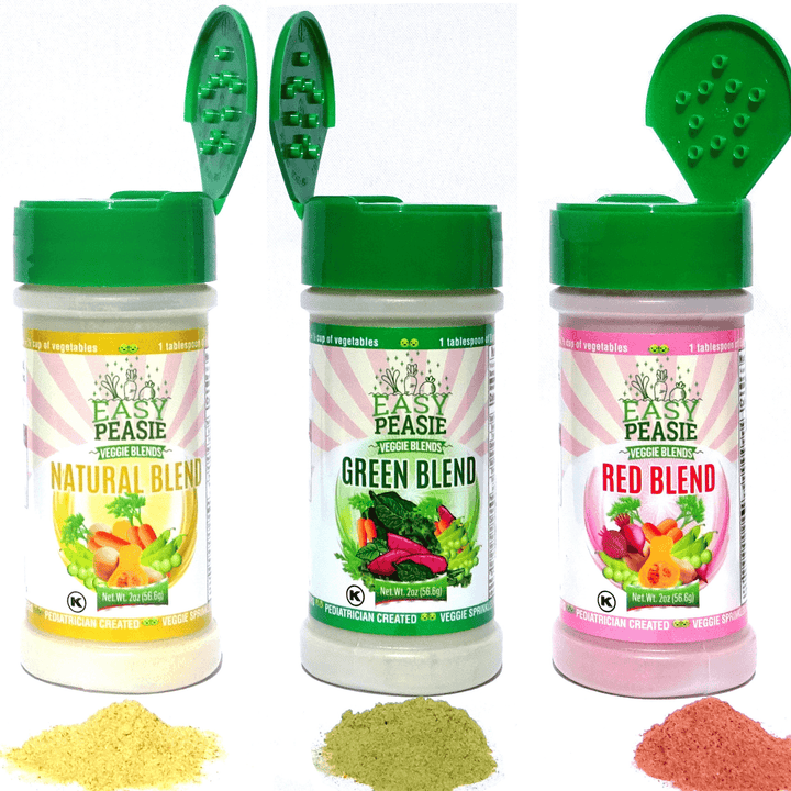 Veggie powder blends for kids and picky eaters!